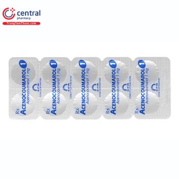 [CHÍNH HÃNG] Thuốc Acenocoumarol-VNP 1 phòng tắc huyết khối tĩnh mạch