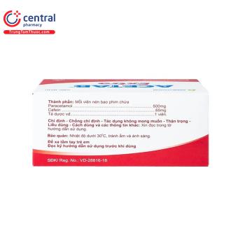 [CHÍNH HÃNG] Thuốc Acetab Extra - Thuốc giảm đau hạ sốt