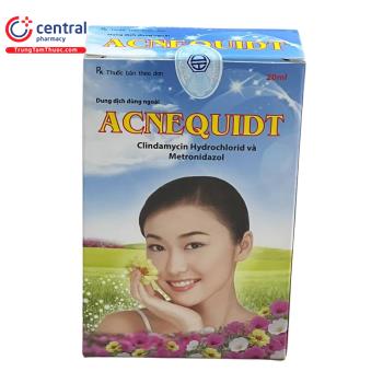 Dung dịch dùng ngoài Acnequidt 20ml: cách sử dụng, giá bao nhiêu, mua ở đâu