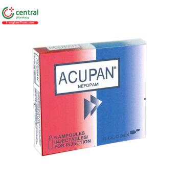 Thuốc Acupan 20mg/2ml (Nefopam) là thuốc gì? Giá bao nhiêu?