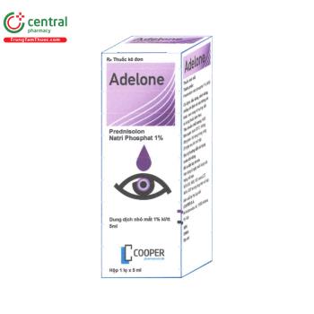 Thuốc nhỏ mắt Adelone 1% - Điều trị các tình trạng viêm dị ứng ở mắt