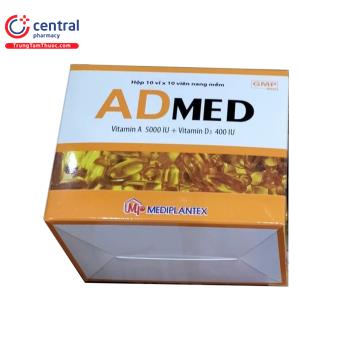 [CHÍNH HÃNG] Thuốc ADMED - Bổ sung vitamin A và vitamin D