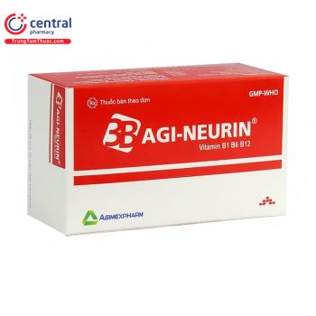 [CHÍNH HÃNG] Thuốc Agi-Neurin - giảm đau dây thần kinh hiệu quả