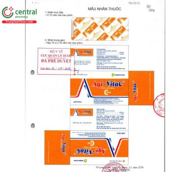 Thuốc Agi-VitaC được chỉ định để điều trị bệnh do thiếu vitamin C