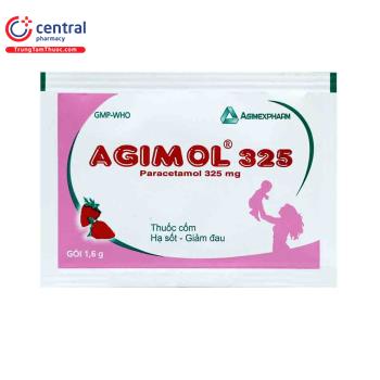 [CHÍNH HÃNG] Thuốc Agimol 325 chứa Paracetamol giảm đau hạ sốt