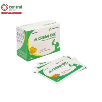 Thuốc hạ sốt Agimol 80mg giải pháp giảm đau an toàn cho trẻ