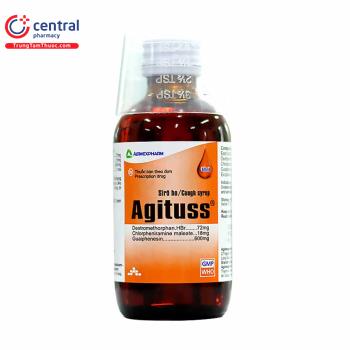 [CHÍNH HÃNG] Thuốc Agituss điều trị ho do viêm đường hô hấp, cảm cúm