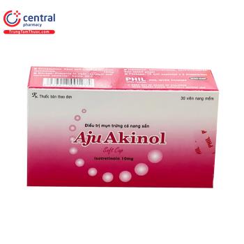 Thuốc trị mụn Aju Akinol: Tác dụng - Chỉ định, Liều dùng