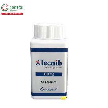 Thuốc Alecnib 150mg điều trị ung thư phổi không mạn tính