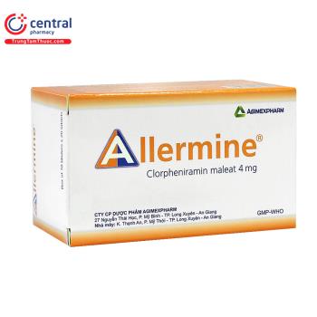 [CHÍNH HÃNG] Thuốc Allermine điều trị triệu chứng viêm mũi dị ứng