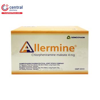 [CHÍNH HÃNG] Thuốc Allermine điều trị triệu chứng viêm mũi dị ứng