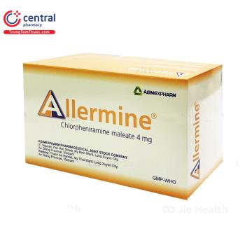 [CHÍNH HÃNG] Thuốc Allermine điều trị triệu chứng viêm mũi dị ứng