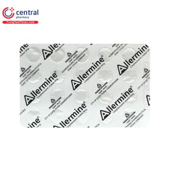 [CHÍNH HÃNG] Thuốc Allermine điều trị triệu chứng viêm mũi dị ứng