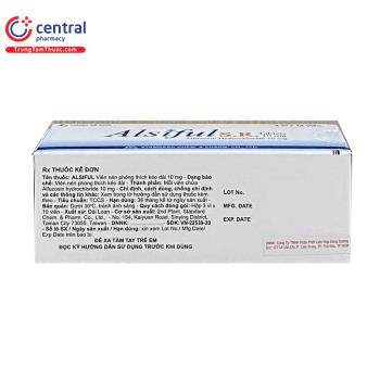 Thuốc Alsiful S.R - Điều trị phì đại tuyến tiền liệt hiệu quả