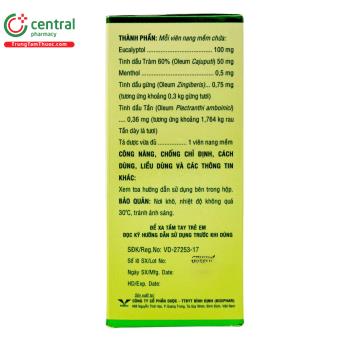 Thuốc Amelicol - Trị ho, đau họng, sổ mũi, sát trùng đường hô hấp