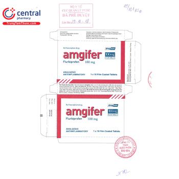 [CHÍNH HÃNG] Thuốc Amgifer giảm đau khớp, đau bụng kỳ