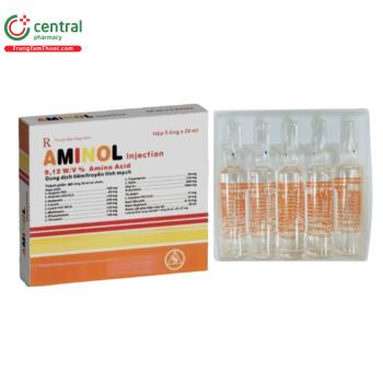 Thuốc Aminol Injection bổ sung amino acid cho người thiếu chất dinh dưỡng