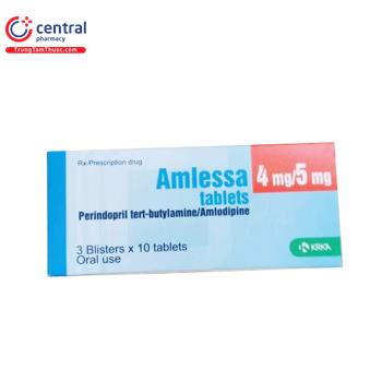 [CHÍNH HÃNG] Thuốc Amlessa 4mg/5mg - hạ huyết áp và bệnh mạch vành