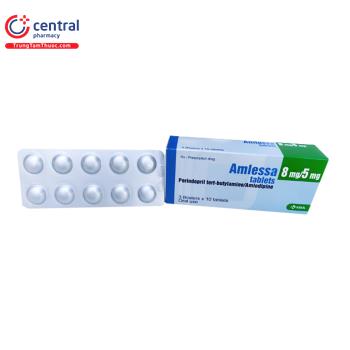 [CHÍNH HÃNG] Thuốc Amlessa 8mg/5mg Tablets - Điều trị tăng huyết áp