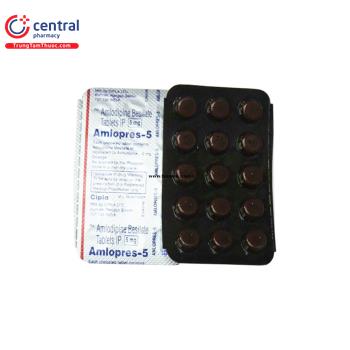 Thuốc Amlopres-5: Công dụng, liều dùng và giá bán