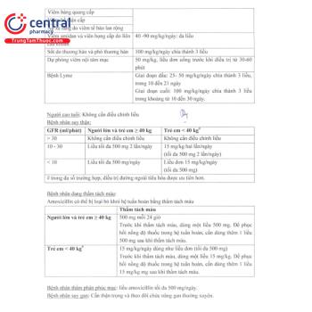 [CHÍNH HÃNG] Thuốc Amoxicillin Capsules BP 500mg Brawn