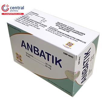 [CHÍNH HÃNG] Thuốc Anbatik điều trị suy giảm nhận thức ở người già