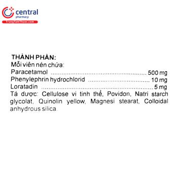 Thuốc Andol Fort - Điều trị cảm cúm, viêm mũi dị ứng hiệu quả