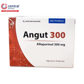 [CHÍNH HÃNG] Thuốc Angut 300 dành cho bệnh Gout mạn tính