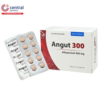 [CHÍNH HÃNG] Thuốc Angut 300 dành cho bệnh Gout mạn tính