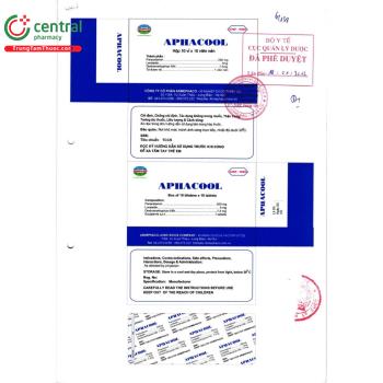 Thuốc Aphacool Armephaco điều trị các triệu chứng của cảm cúm