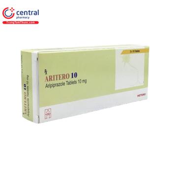 [CHÍNH HÃNG] Thuốc Aritero 10 điều trị bệnh lý tâm thần phân liệt.