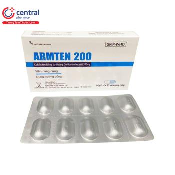 [CHÍNH HÃNG] Thuốc Armten 200: Điều trị nhiễm khuẩn hô hấp, tiết niệu