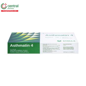 Thuốc Asthmatin 4 Stella điều trị triệu chứng trong viêm mũi dị ứng