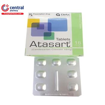 Thuốc Atasart Tablets 16mg trị cao huyết áp không rõ nguyên do