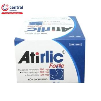 [CHÍNH HÃNG] Thuốc Atirlic Forte điều trị trào ngược dạ dày hiệu quả