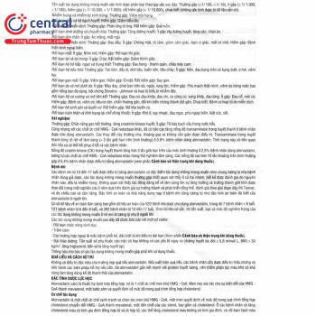 Thuốc Atorlip 10 điều trị cholesterol cao và giảm nguy cơ đột quỵ