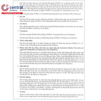 [CHÍNH HÃNG] Thuốc Atorpa-E 40/10 phòng ngừa bệnh tim mạch