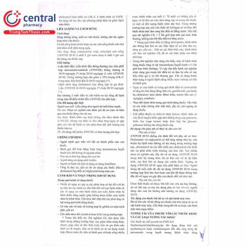 [CHÍNH HÃNG] Thuốc Atovze 20/10 giúp hạ cholesterol máu