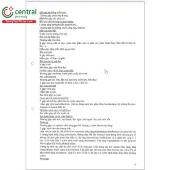 Thuốc Atrox 10 - điều trị tăng cholesterol máu, tăng lipid máu