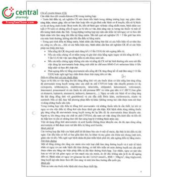 Thuốc Atrox 10 - điều trị tăng cholesterol máu, tăng lipid máu