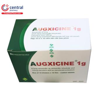 [CHÍNH HÃNG] Thuốc Augxicine 1g - Chống nhiễm khuẩn hiệu quả