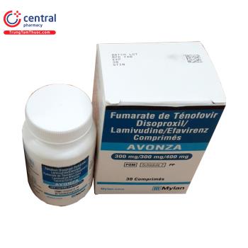 [CHÍNH HÃNG] Thuốc Avonza 300mg/300mg/400mg điều trị nhiễm HIV - 1