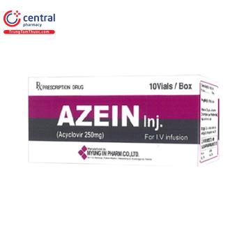 [CHÍNH HÃNG] Thuốc Azein Inj. điều trị bệnh zona hiệu quả