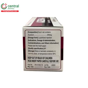 [CHÍNH HÃNG] Thuốc Azein Inj. điều trị bệnh zona hiệu quả