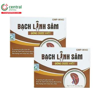 Thuốc Bạch Linh Sâm Đông Dược Việt cải thiện tình trạng tỳ dương hư