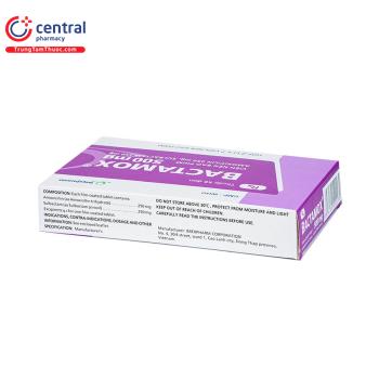[CHÍNH HÃNG] Thuốc Bactamox 500mg - Kháng sinh điều trị nhiễm khuẩn