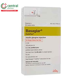 Thuốc Basaglar 300U/3ml điều trị bệnh đái tháo đường hiệu quả