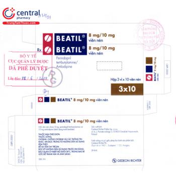 [CHÍNH HÃNG] Thuốc Beatil 8mg/10mg - điều trị tăng huyết áp vô căn