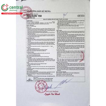 Thuốc Belsan 150 - Điều trị tăng huyết áp động mạch vô căn