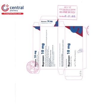 [CHÍNH HÃNG] Thuốc Beprasan 10mg điều trị viêm loát dạ dày - tá tràng